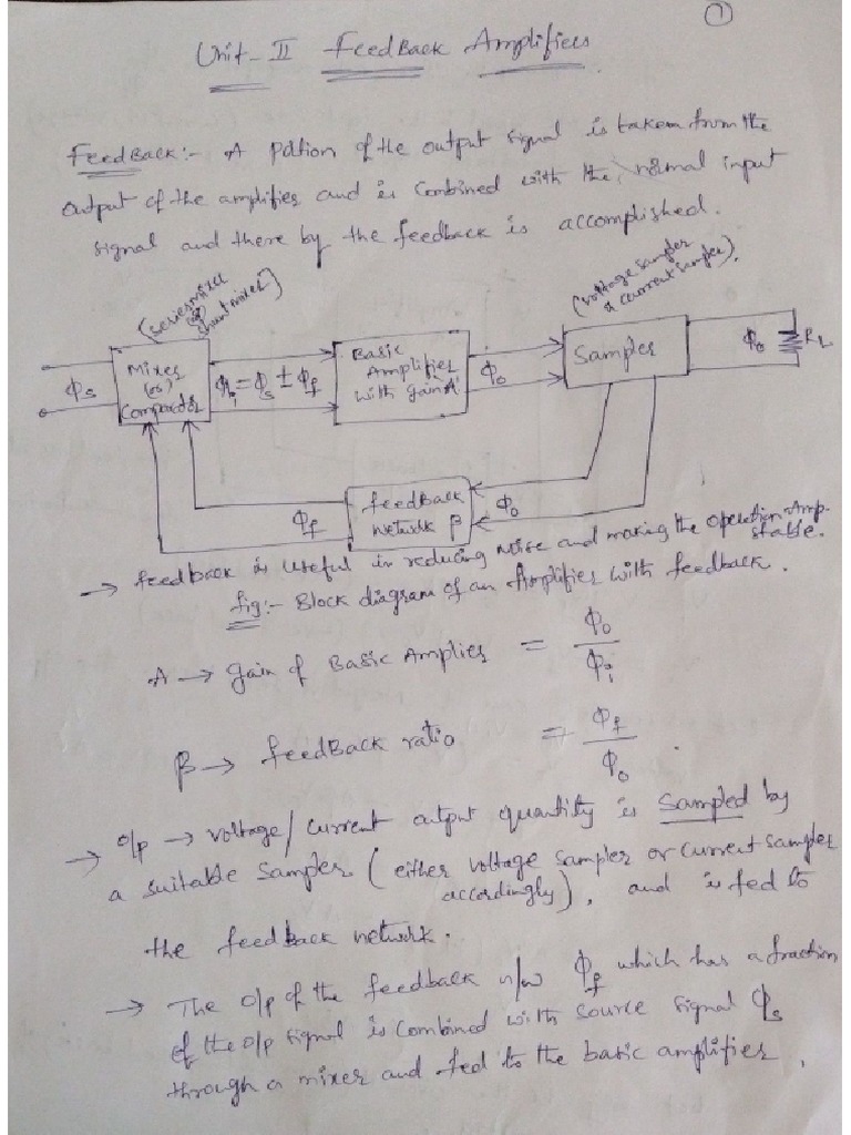 ECA Unit 2.... Handwritten Notes | PDF