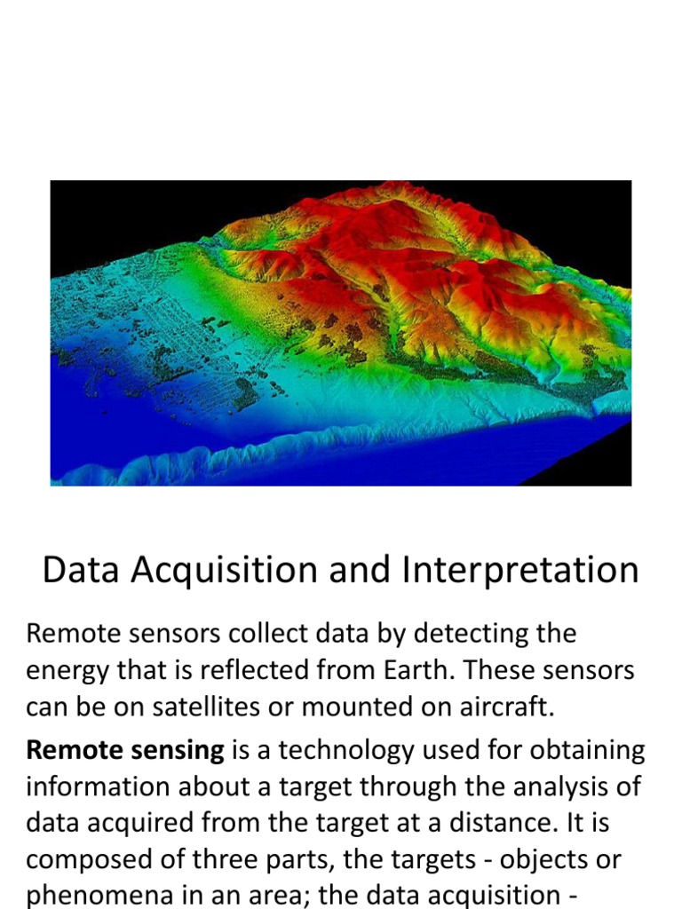 Lecture 3 Pdf Remote Sensing Science