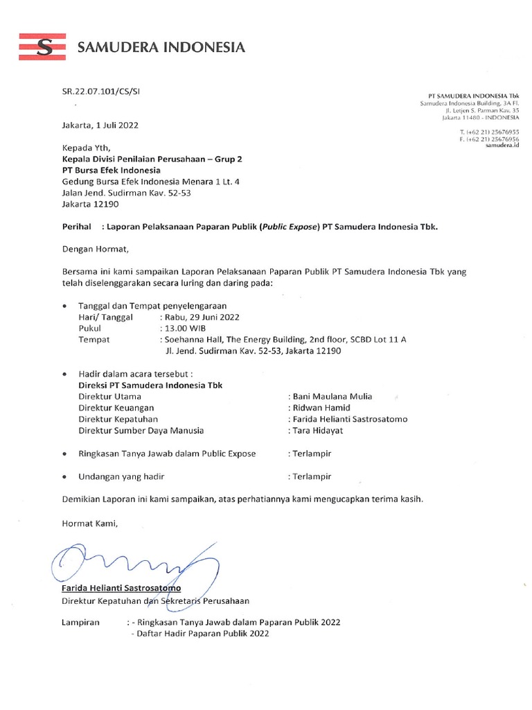 Pubex SMDR June 2022 | PDF