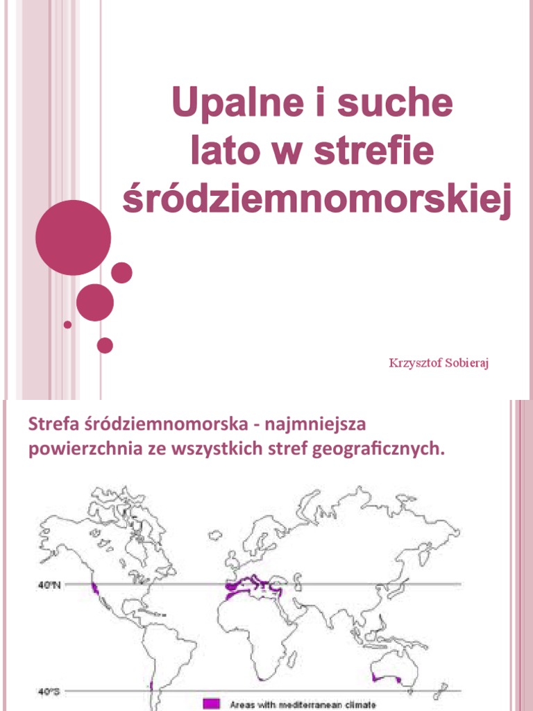 Strefa Srodziemnomorska Ver1 | PDF