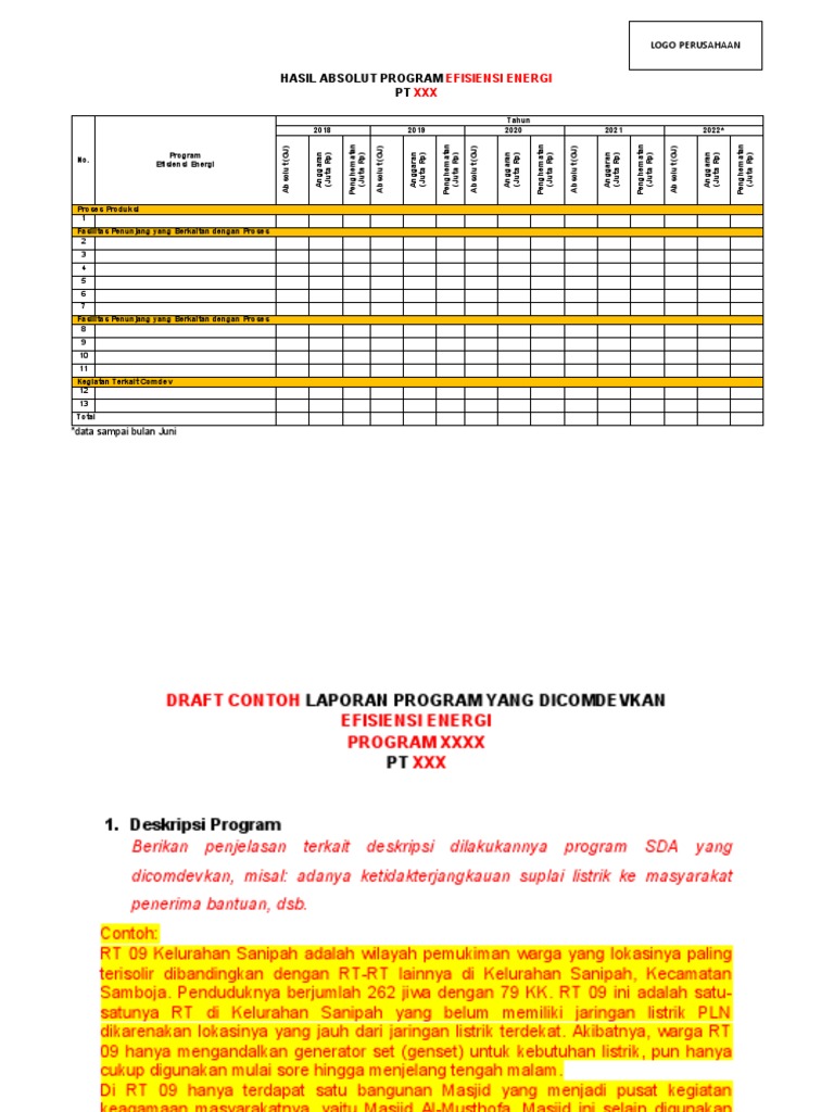 Template Comdev SDA 2022 | PDF