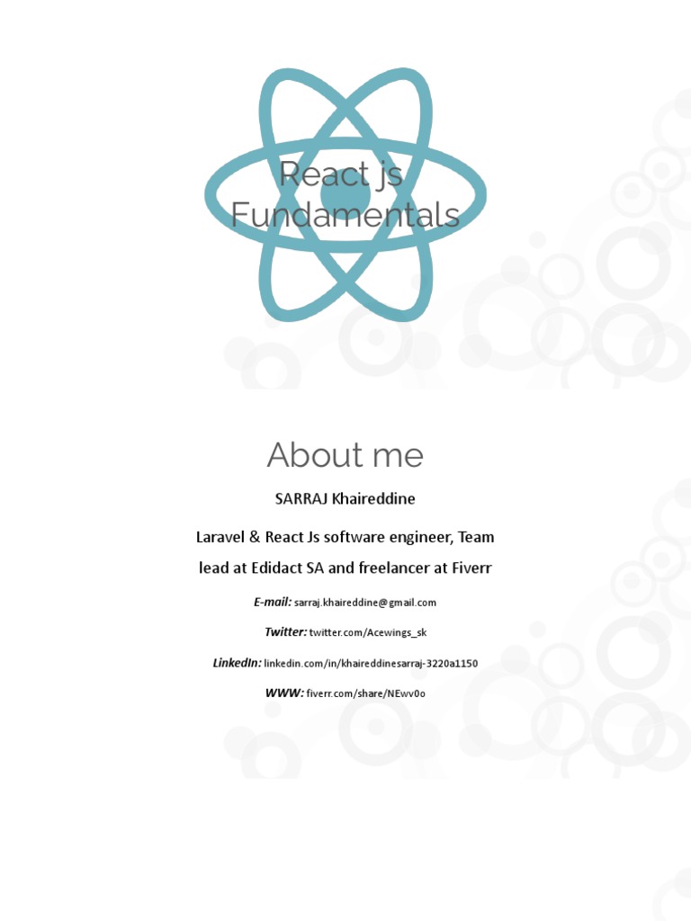Reactjs En Events Pdf Array Data Type Document Object Model