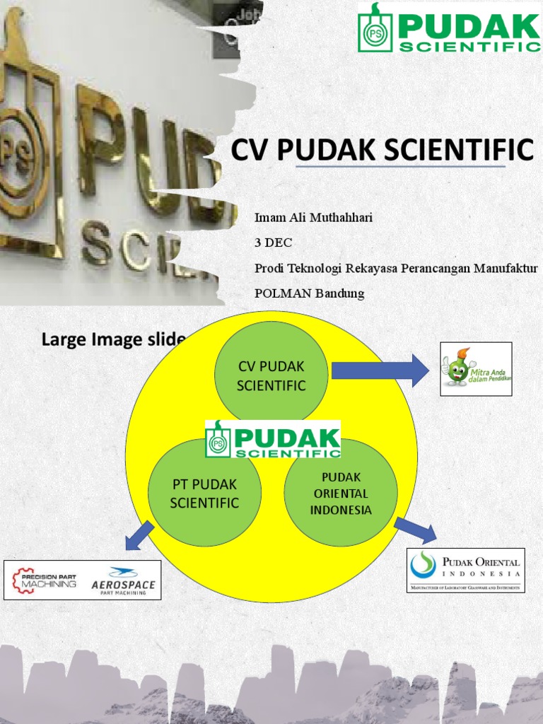 Profil CV Pudak Scientific Bandung | PDF