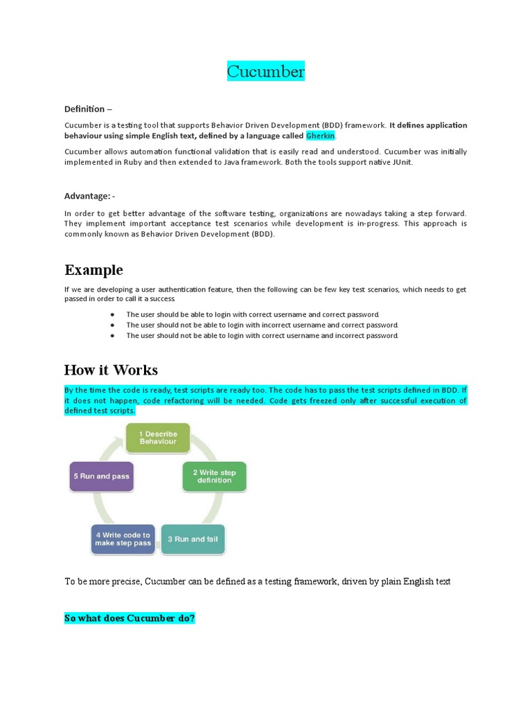 How To Publish Cucumber Reports | PDF | Information Technology ...
