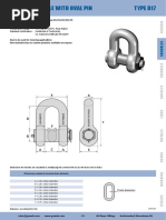 GN Wide Body Shackle H10 | PDF