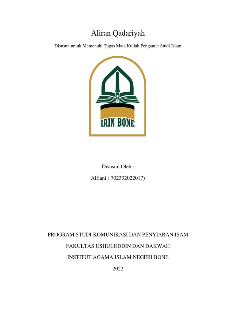 Aliran Qadariyah dalam Teologi Islam | PDF | Ilmu Sosial
