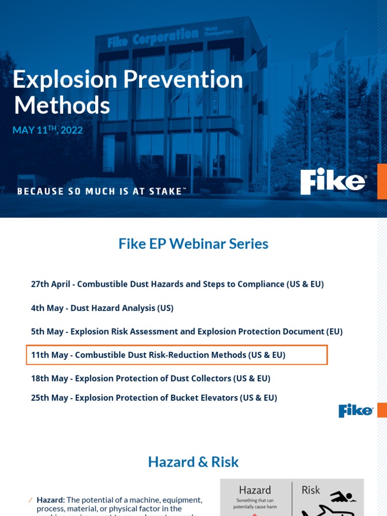 Explosion Prevention Presentation Full | PDF | Explosion | Combustion