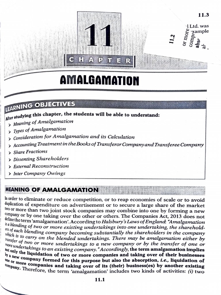 Amalgamation Theory | PDF