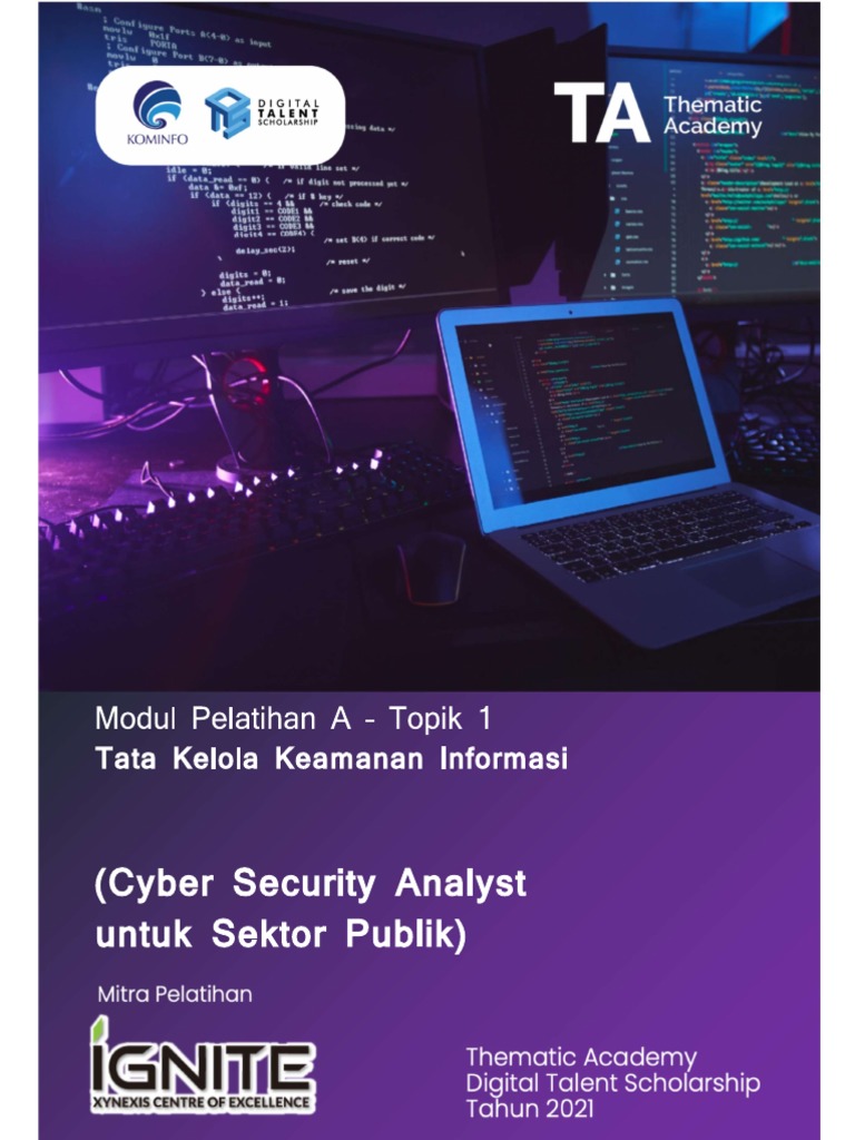 Modul A Topik 1 - Tata Kelola Keamanan Informasi | PDF