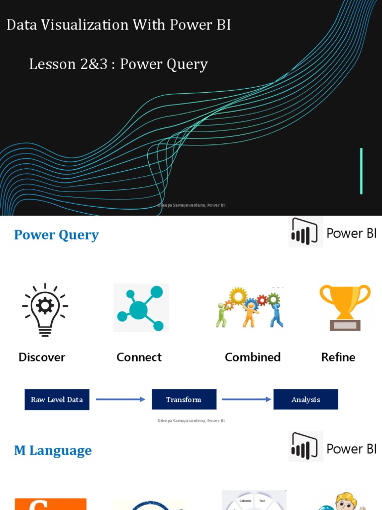 Power BI Lecture 2 and 3 | PDF | Computer Science | Computer Programming