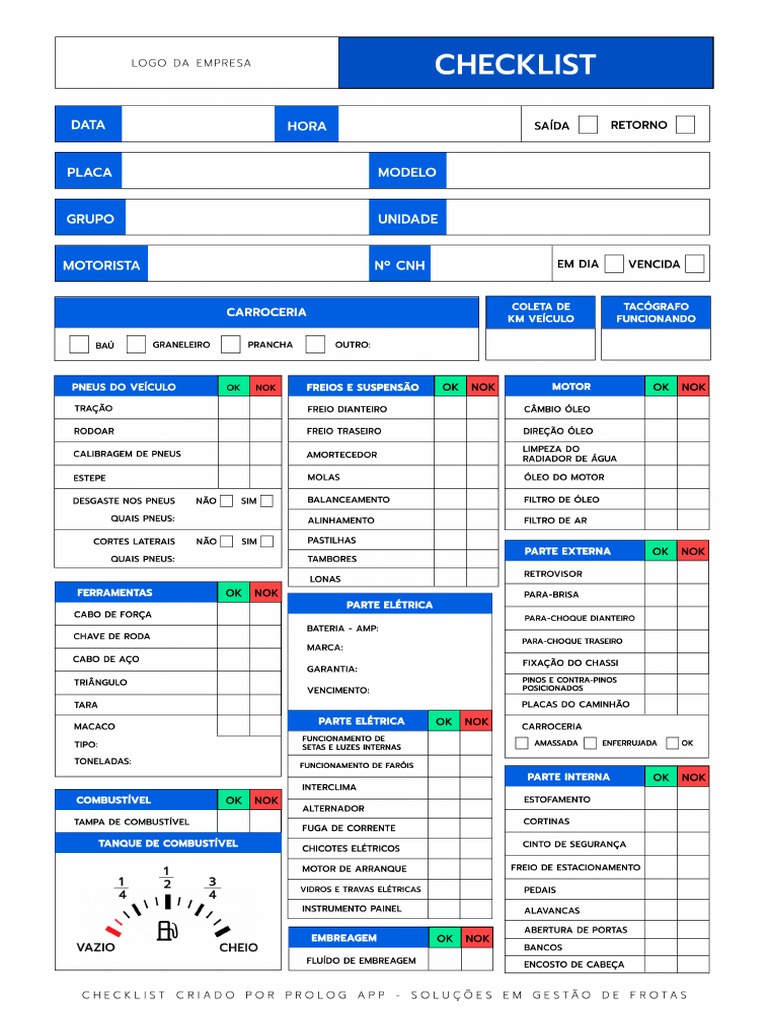 Checklist Completo | PDF