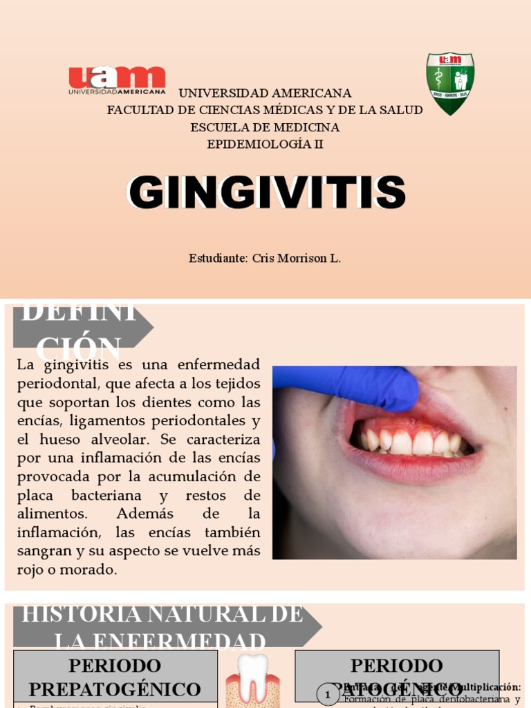 Gingivitis | PDF | Especialidades Medicas | Ciencias de la Salud