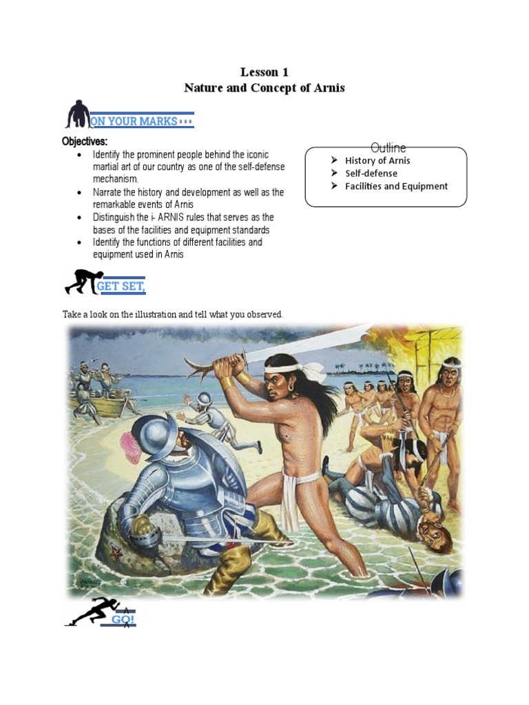 Arnis-Lesson-1 | PDF