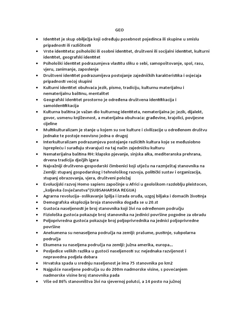GEO1 | PDF