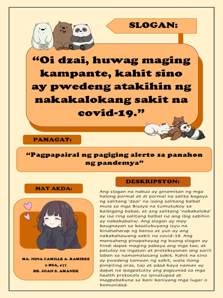 Slogan Final | PDF
