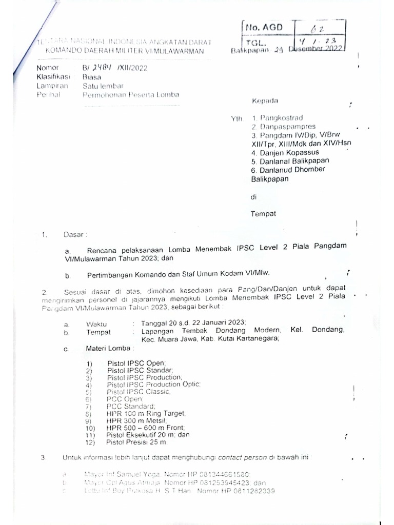 Lomba Bak IPSC Level 2 Dam MLW | PDF