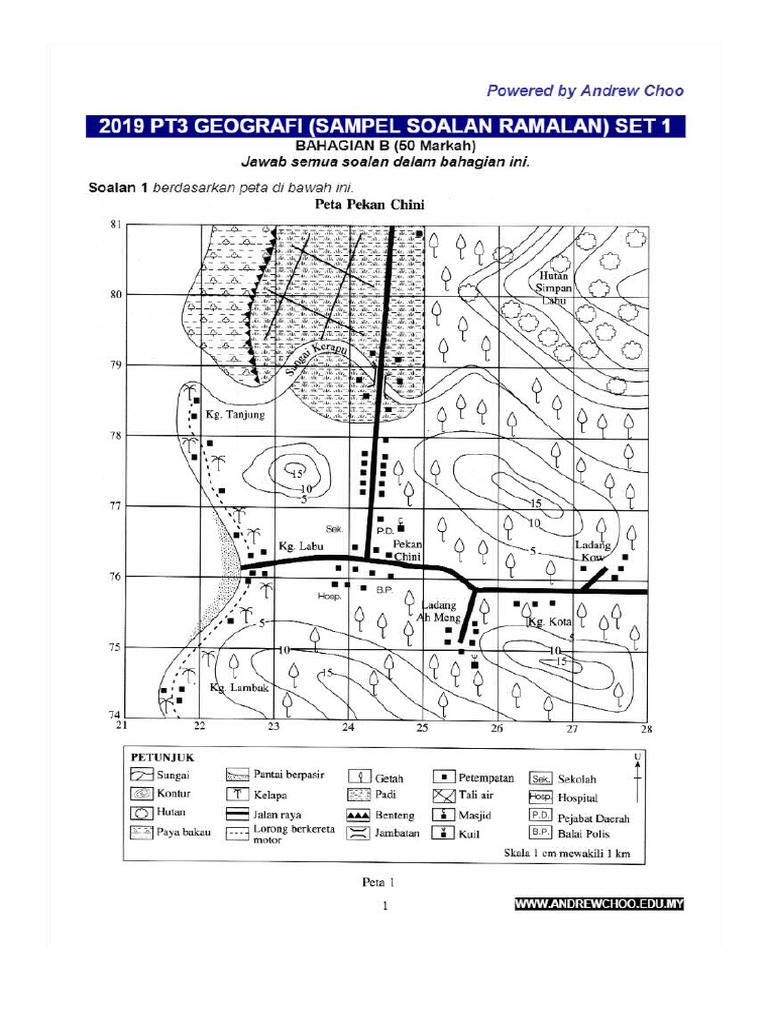 Geografi Bahagian B Dan C Tingkatan 2 | PDF