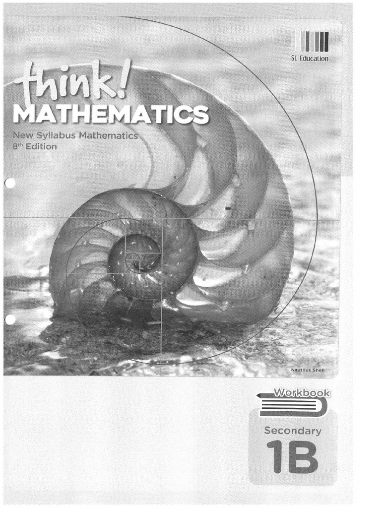 Think Mathematics Workbook 1B | PDF