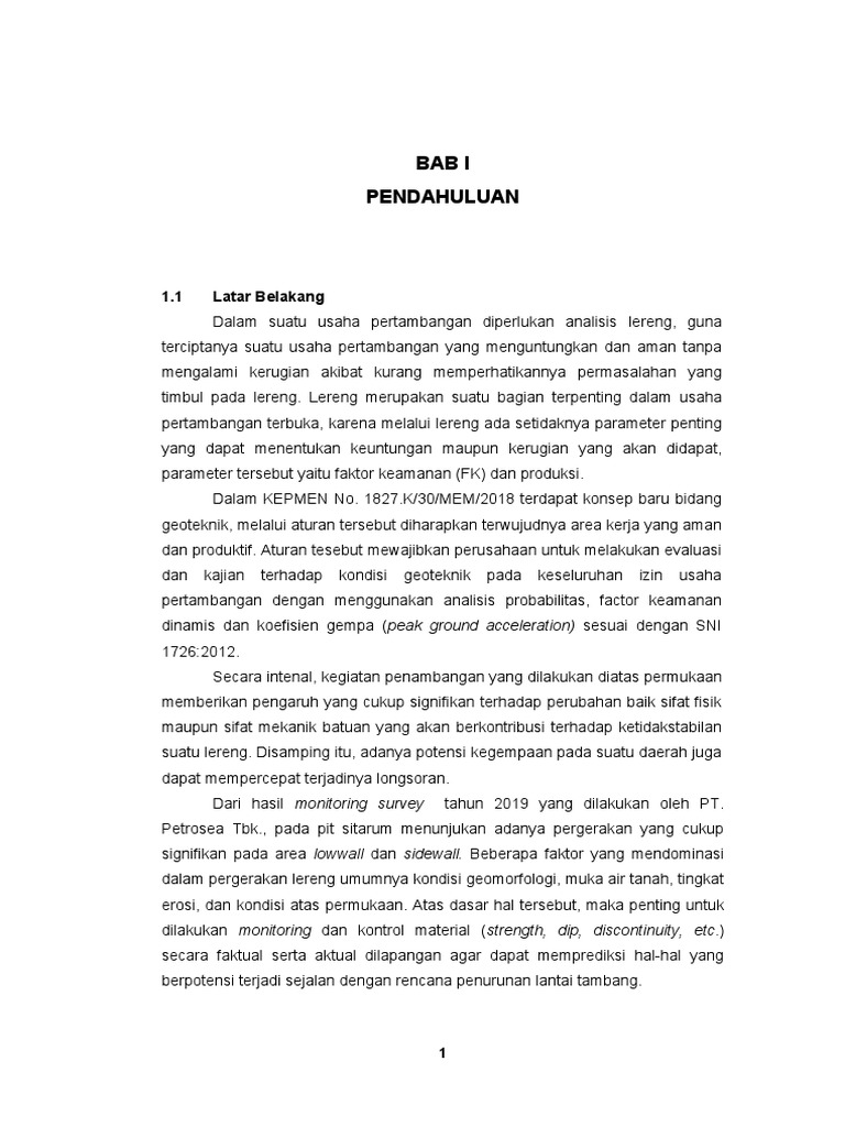 BAB 1 - Sip | PDF