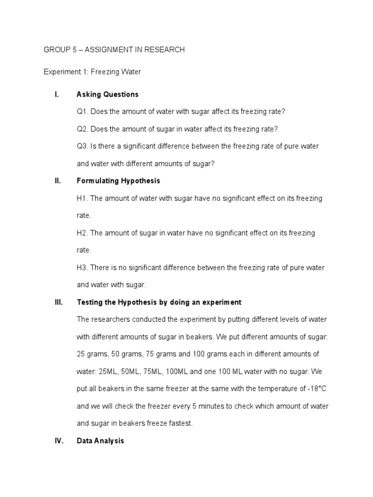 I. Asking Questions | PDF | Science