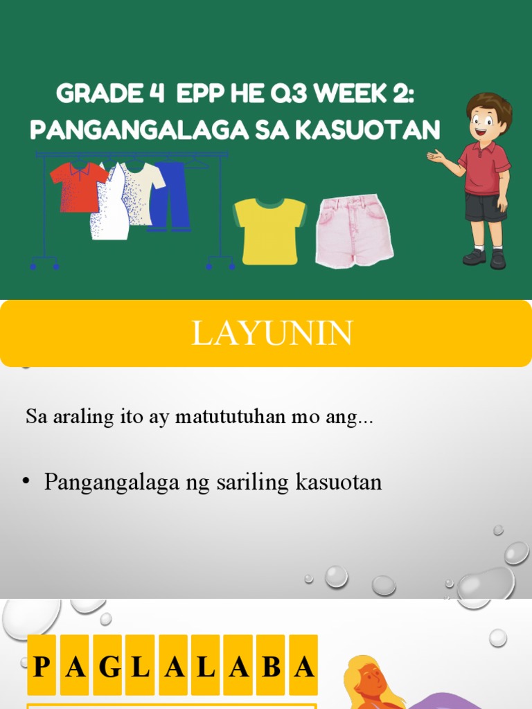 EPP4 Week 2 Q3 | PDF