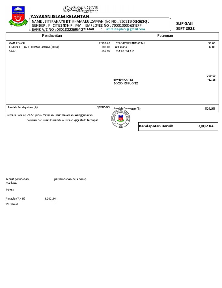 Yayasan Islam Kelantan | PDF