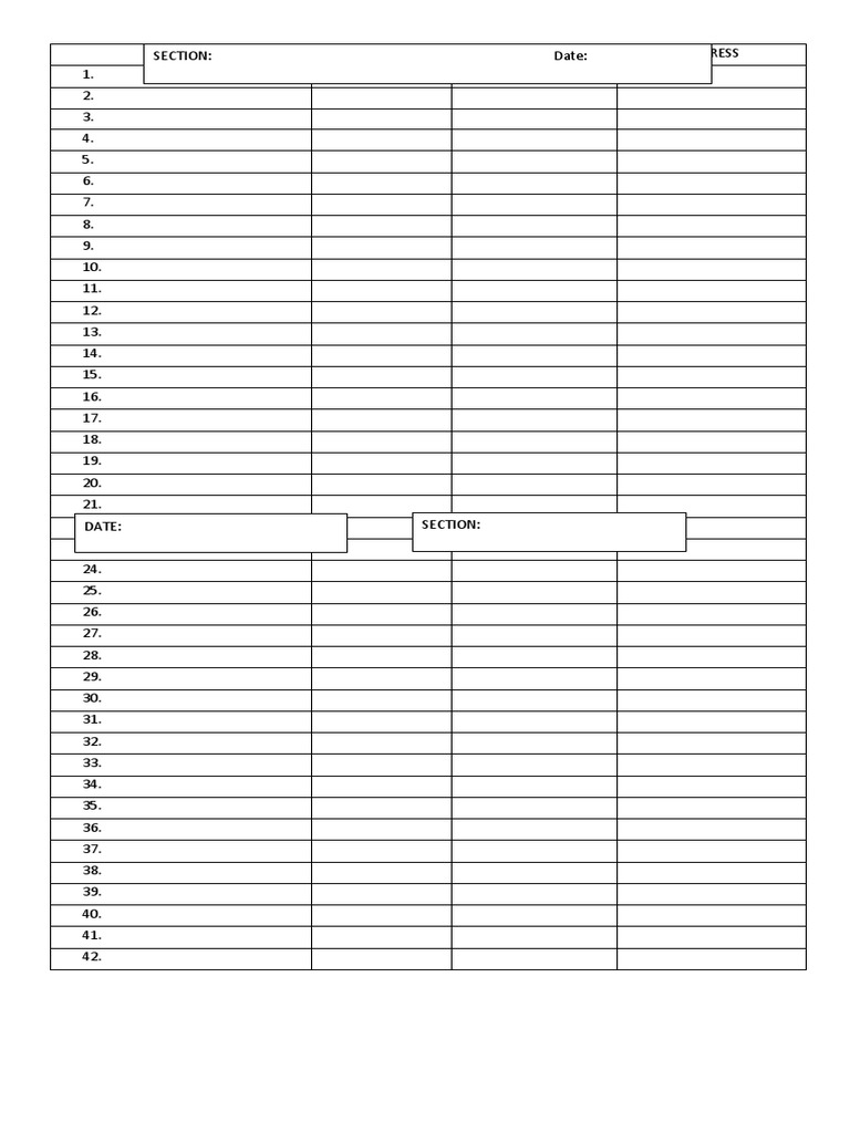 Daily Log Templates | PDF