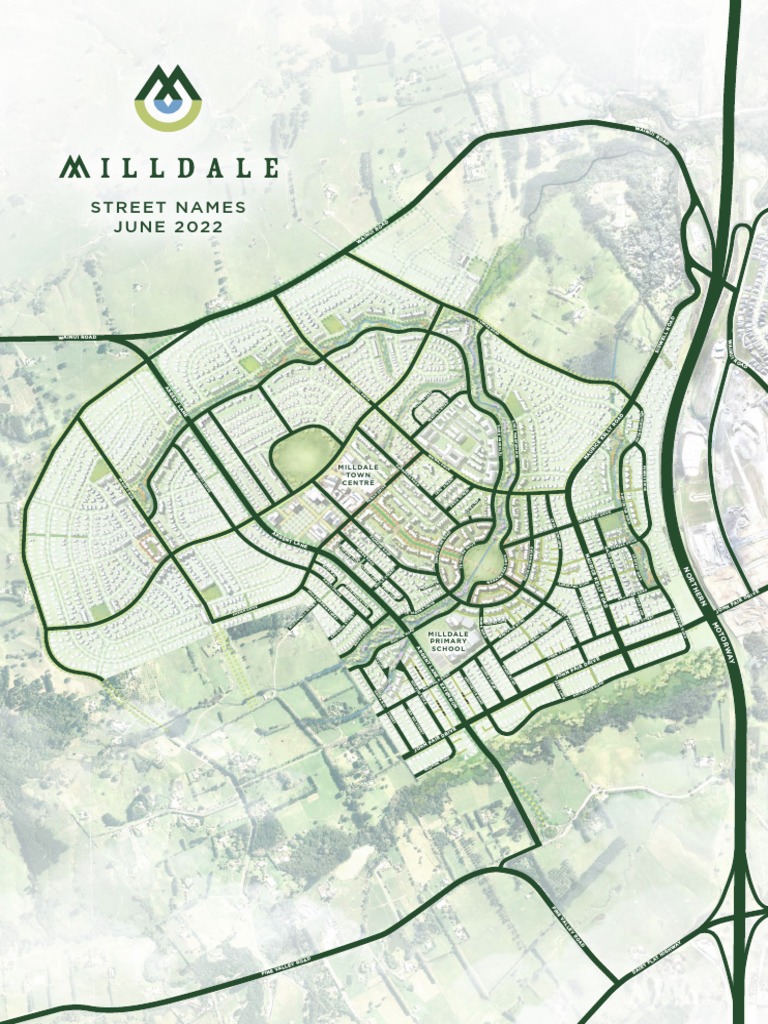 Milldale Street Map | PDF