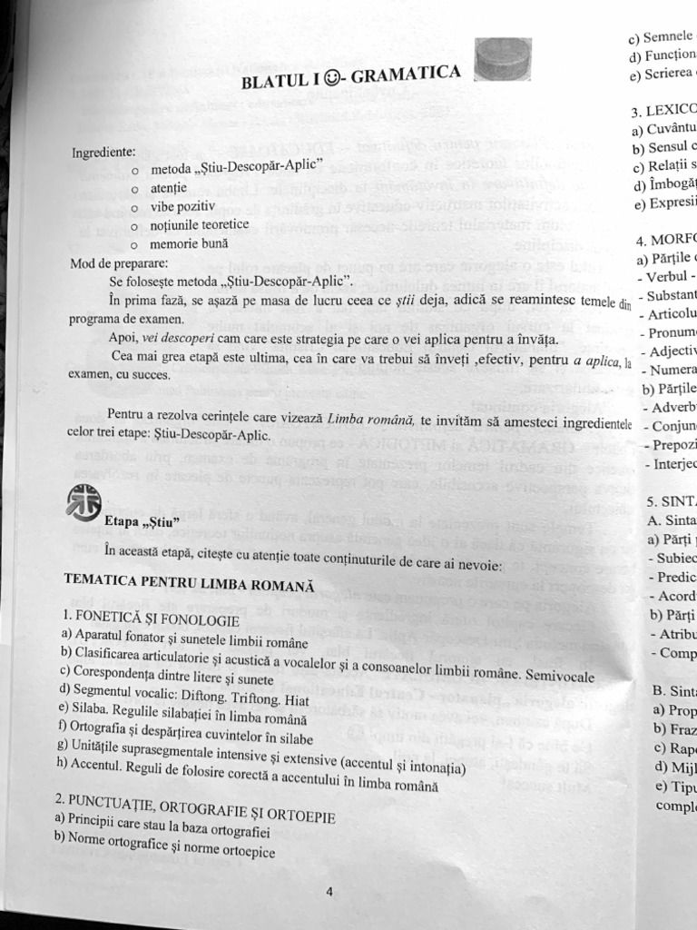 GRAMATICA | PDF