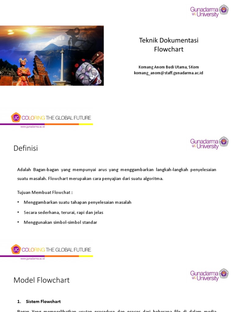 Teknik Dokumentasi FLOWCHART | PDF