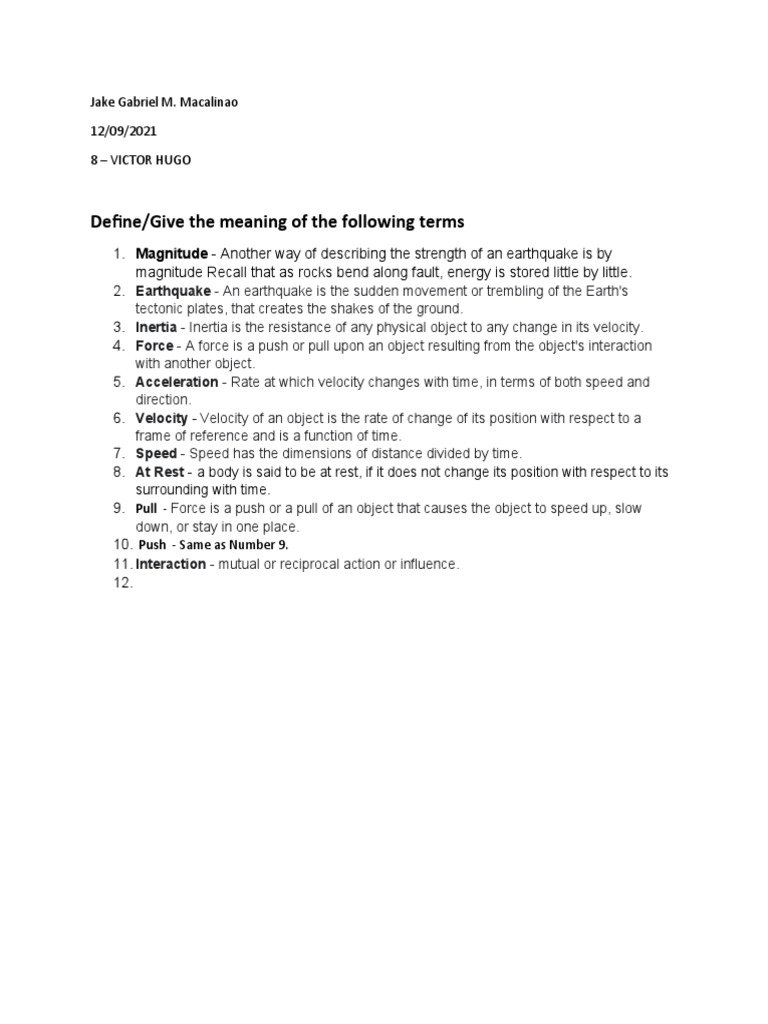 Jake's Work | PDF | Science & Mathematics