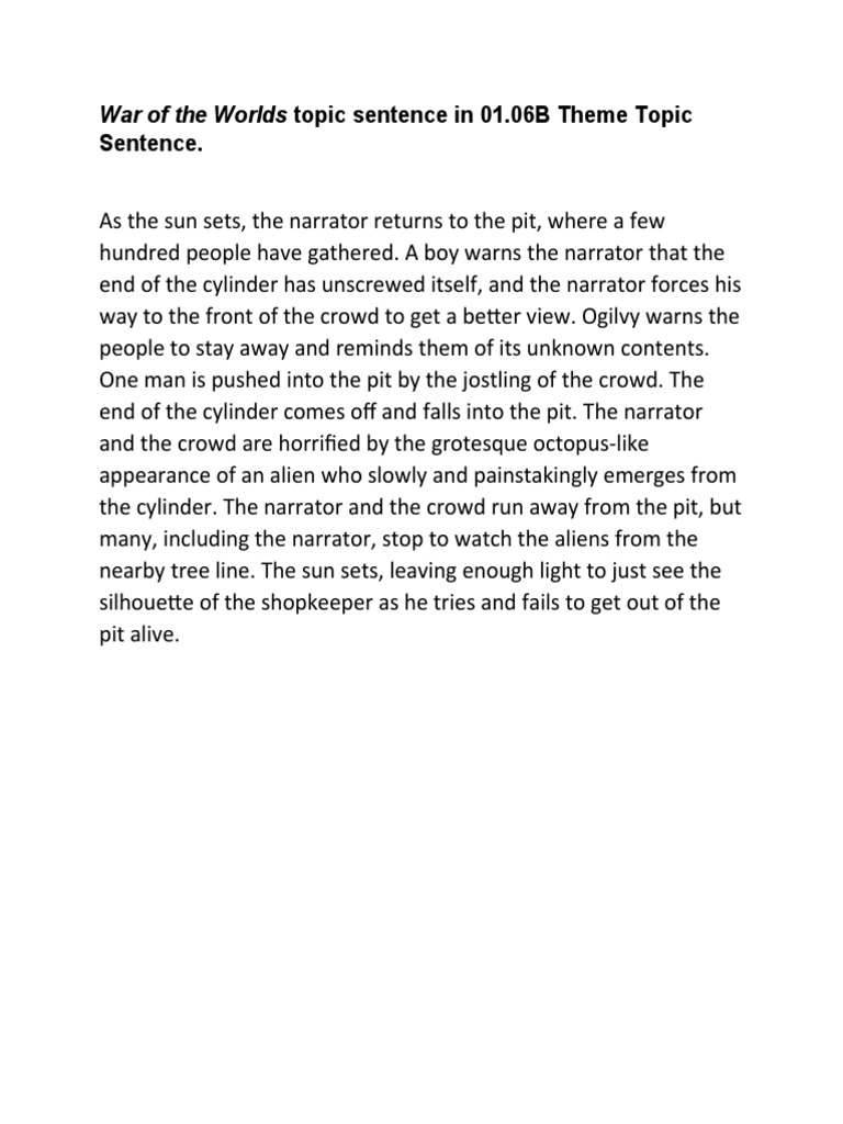 War of The Worlds Complete | PDF