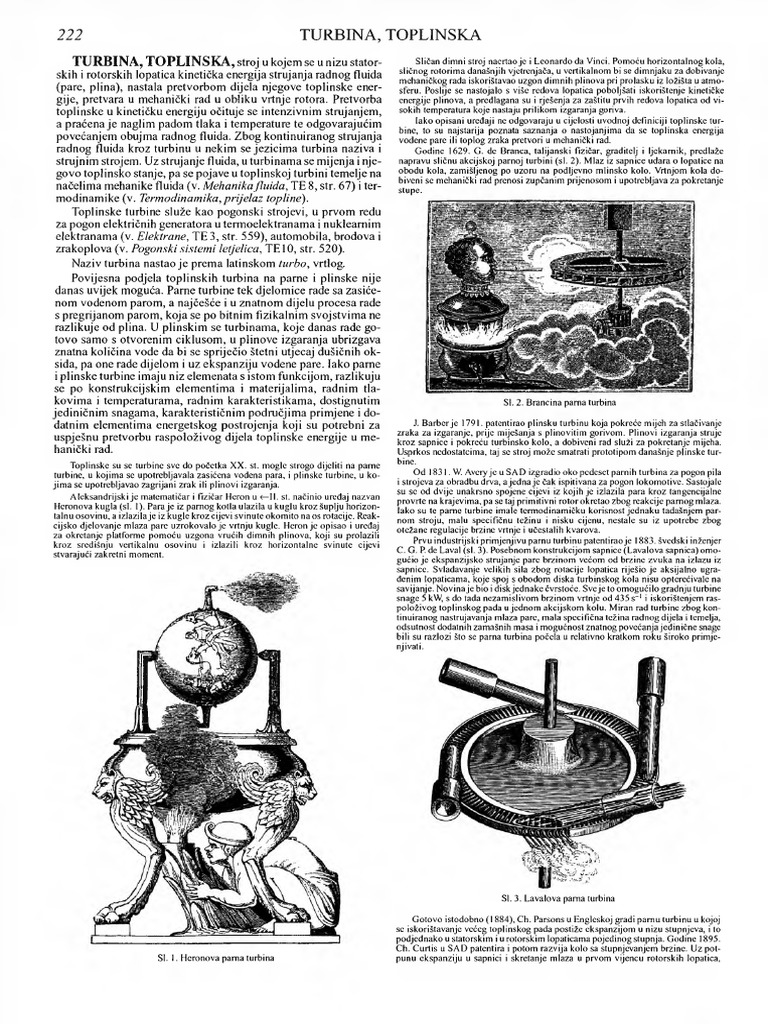 Turbina Toplinska | PDF