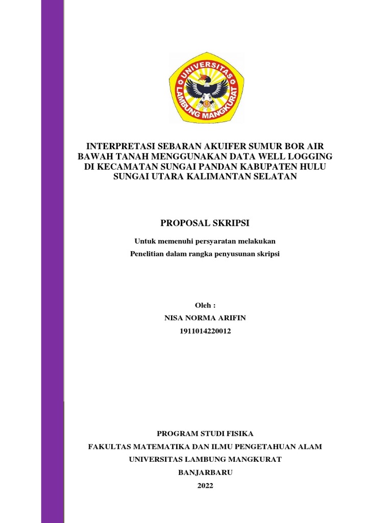 PROPOSAL Merged Organized | PDF | Sains & Matematika