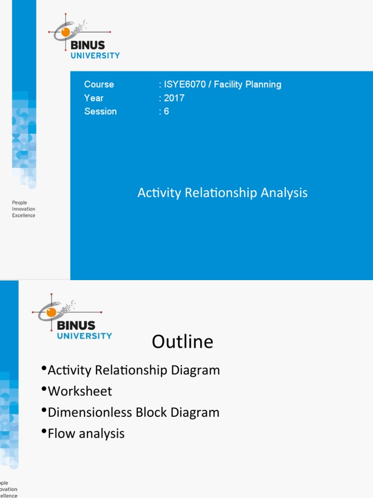 Activity Relationship Analysis | PDF