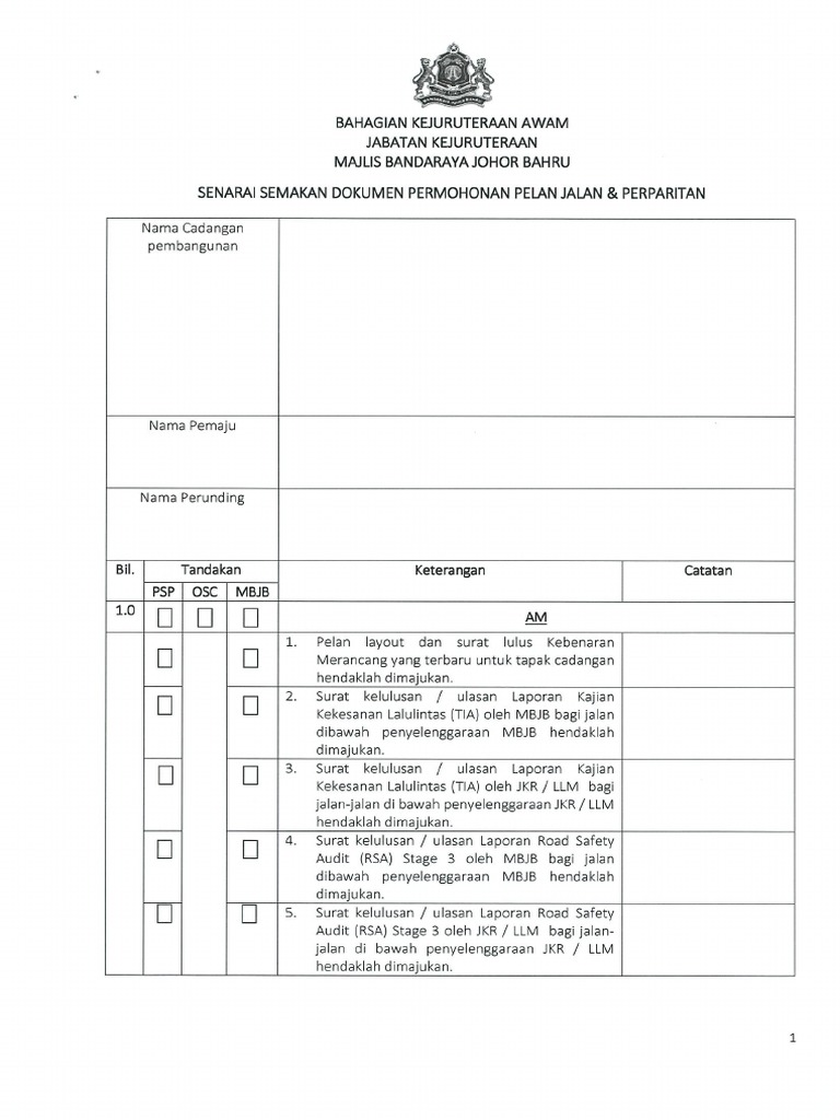 Jalan Dan Perparitan | PDF