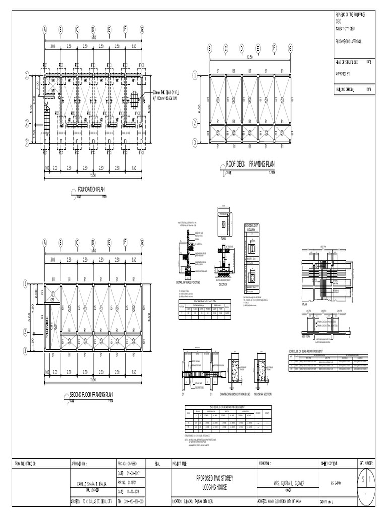 Working Drawing Reference | PDF | Building | Civil Engineering