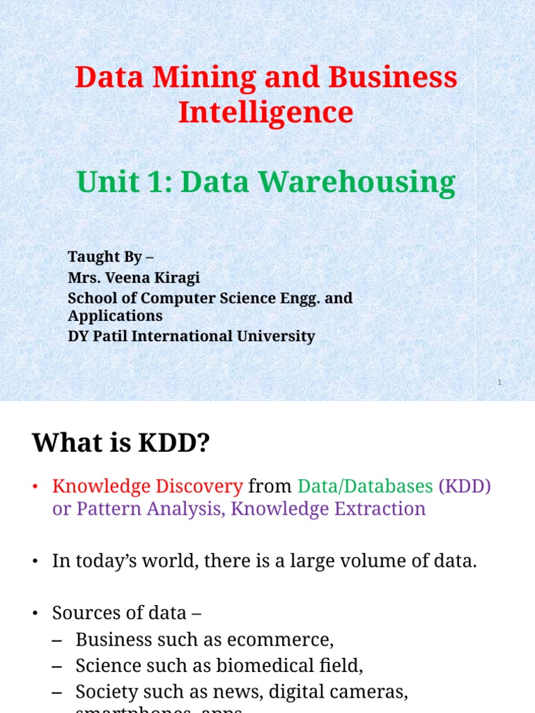 Dbms Data Warehosuing | PDF | Data Warehouse | Databases