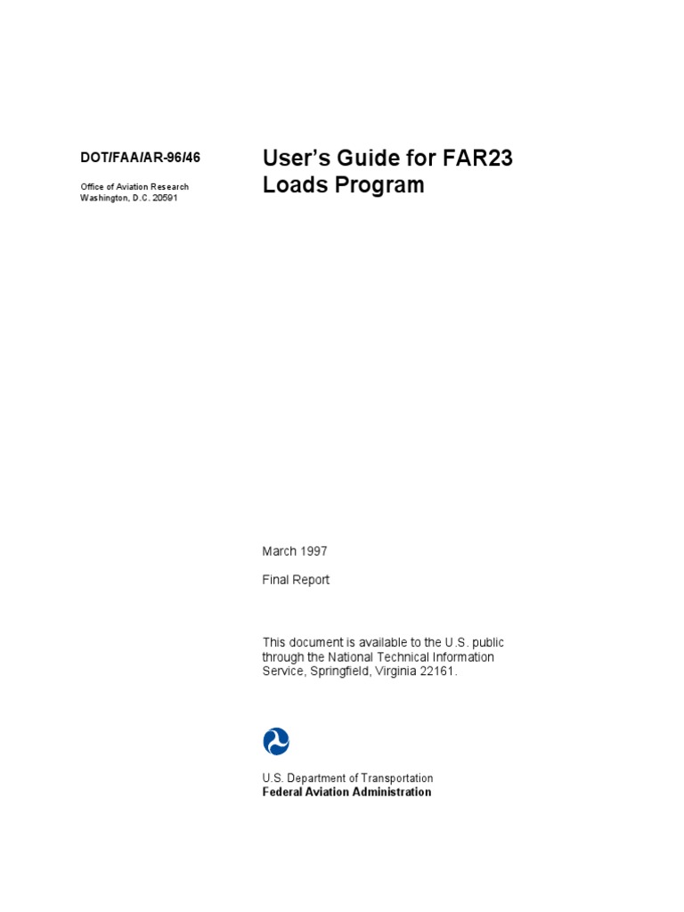 FAR 23 Loadings | PDF | Computer Program | Programming