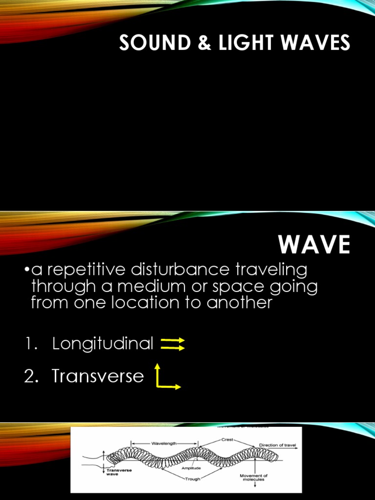 Sound Light | PDF | Waves | Sound