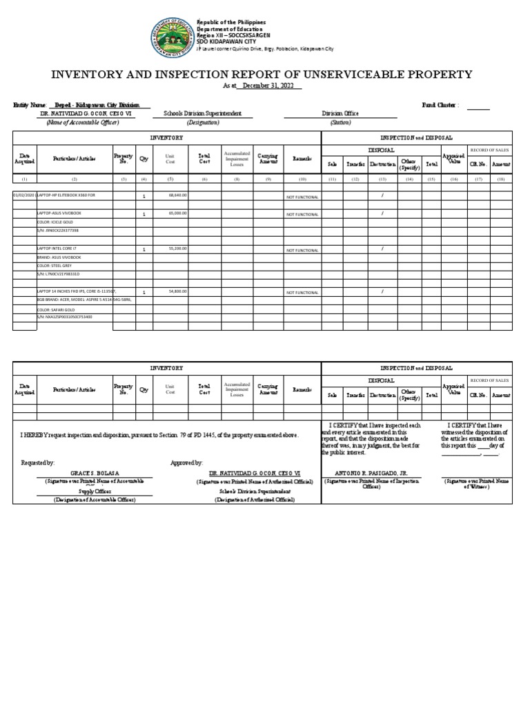 Iirup Division Office | PDF | Laptop | Desktop Computer