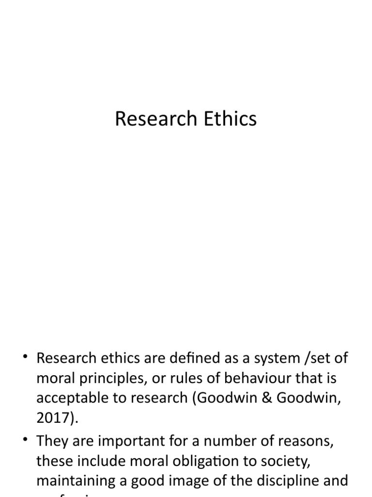 Research Ethics for Psychologists | PDF | Informed Consent | Psychology