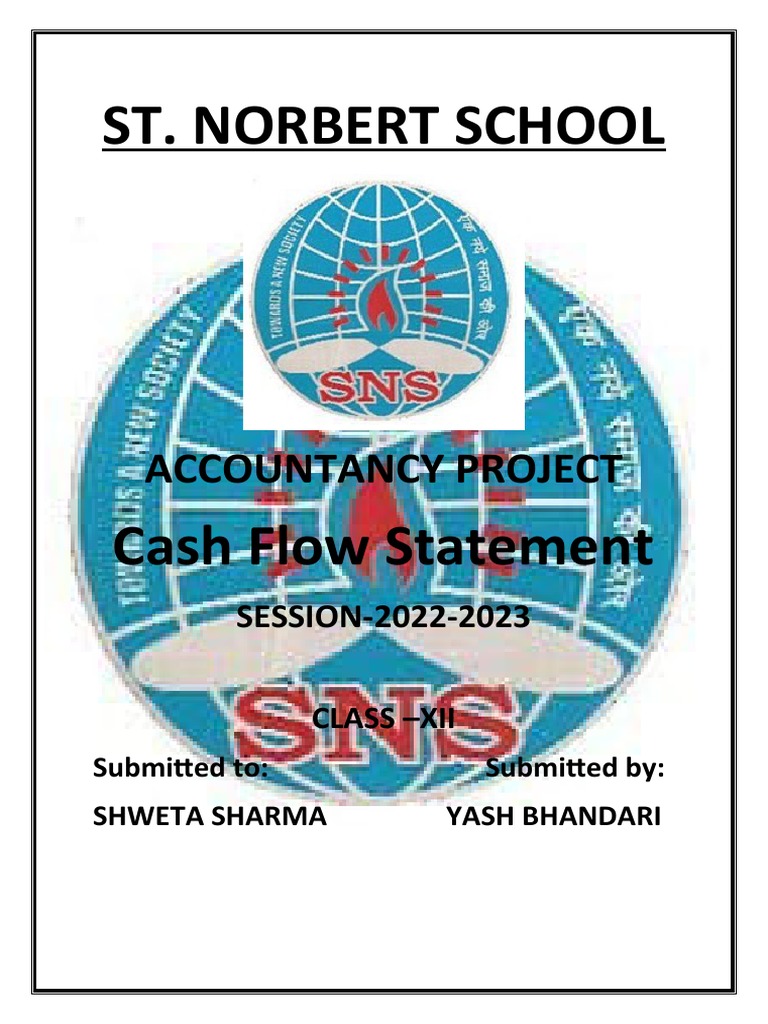 Accountancy Class 12 Front Page | PDF