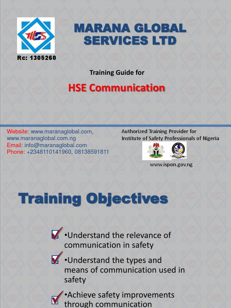 HSE Communication | PDF | Communication | Nonverbal Communication