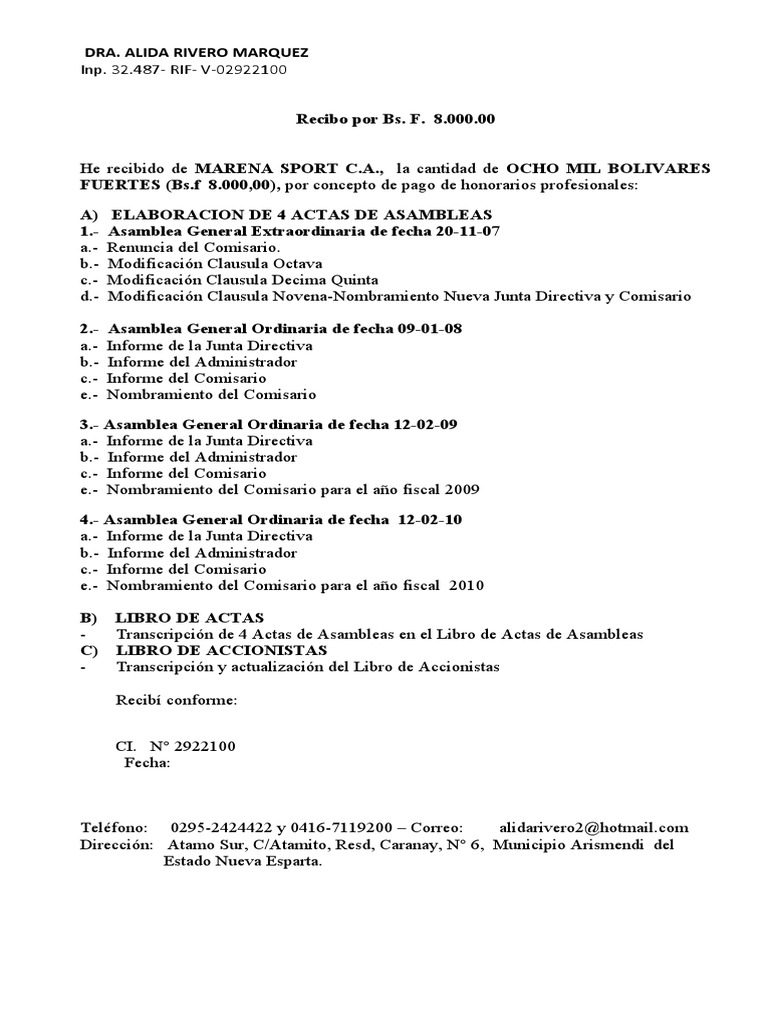 AMARANTA | PDF | Pagaré