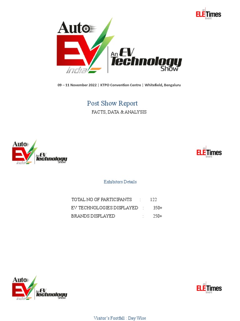 Auto Ev Post Show Report | PDF