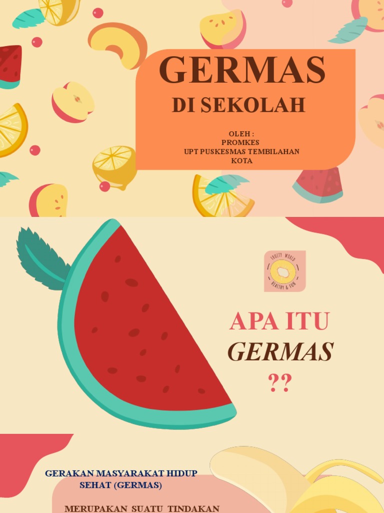 Germas Di Sekolah | PDF | Kesehatan Holistik