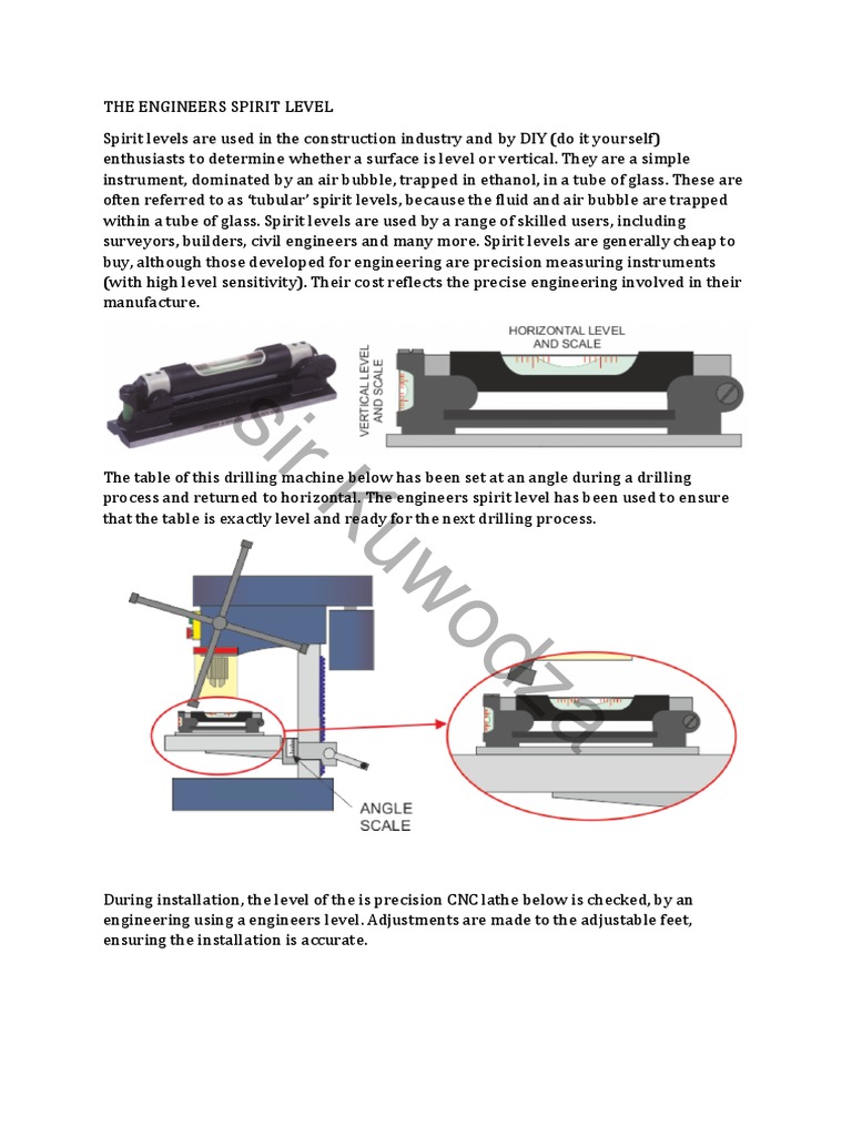 5 The Engineers Spirit Level | PDF | Technology & Engineering