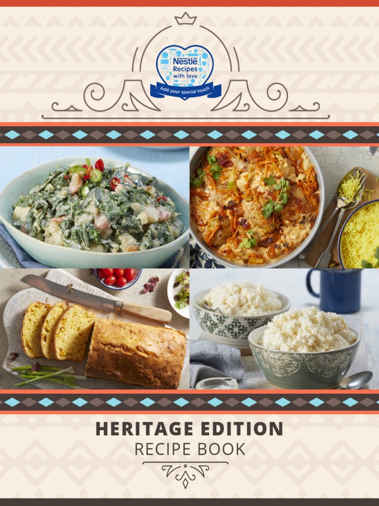 Heritage Edition: Recipe Book | PDF | Desserts | Custard