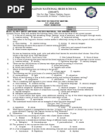 Creative Writing Exam With Answer Key | PDF | Poetry